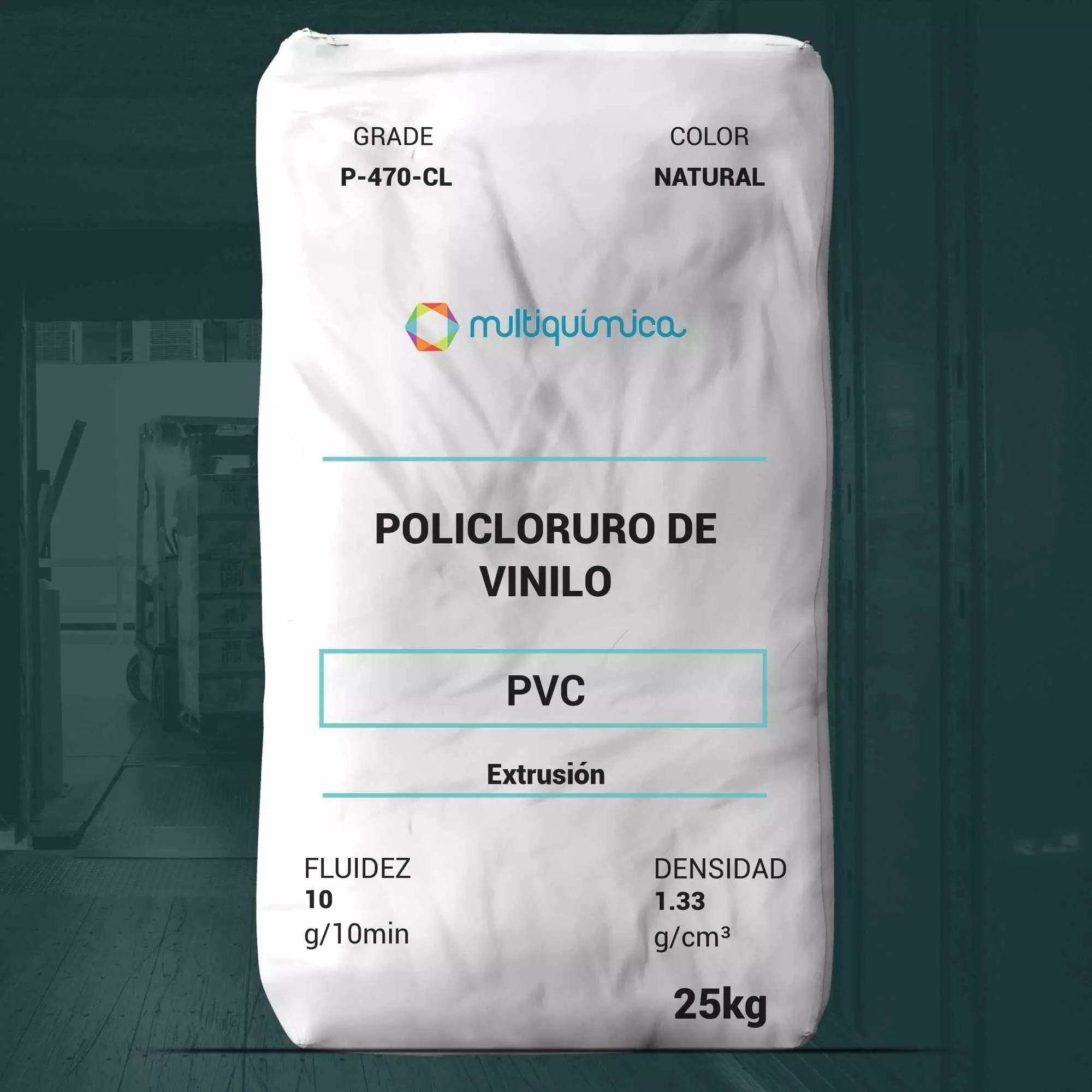 PVC MFI10 Multiquímica P-470-CL | Mercai