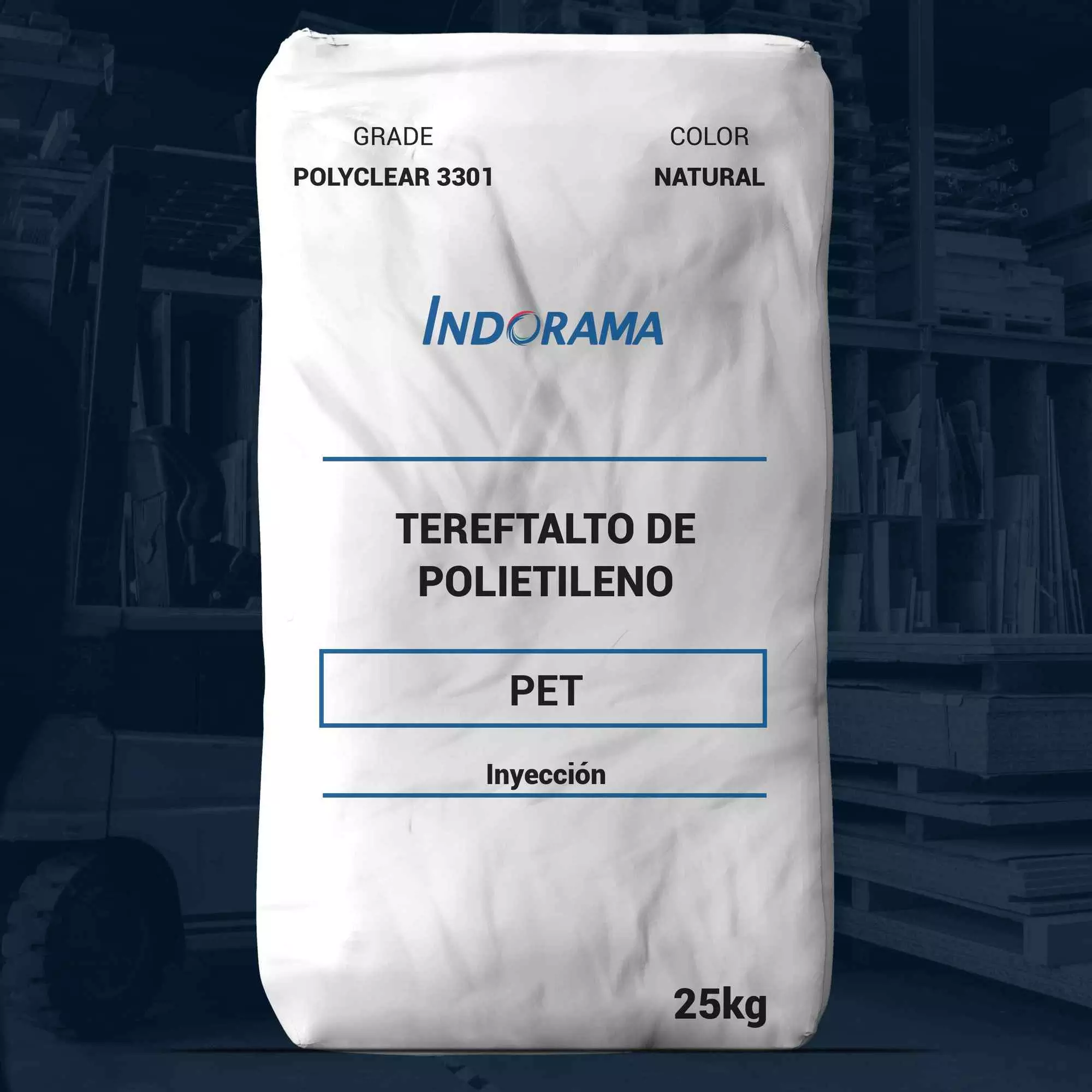 PET MFI0.9 INDORAMA POLYCLEAR 3301 | Mercai