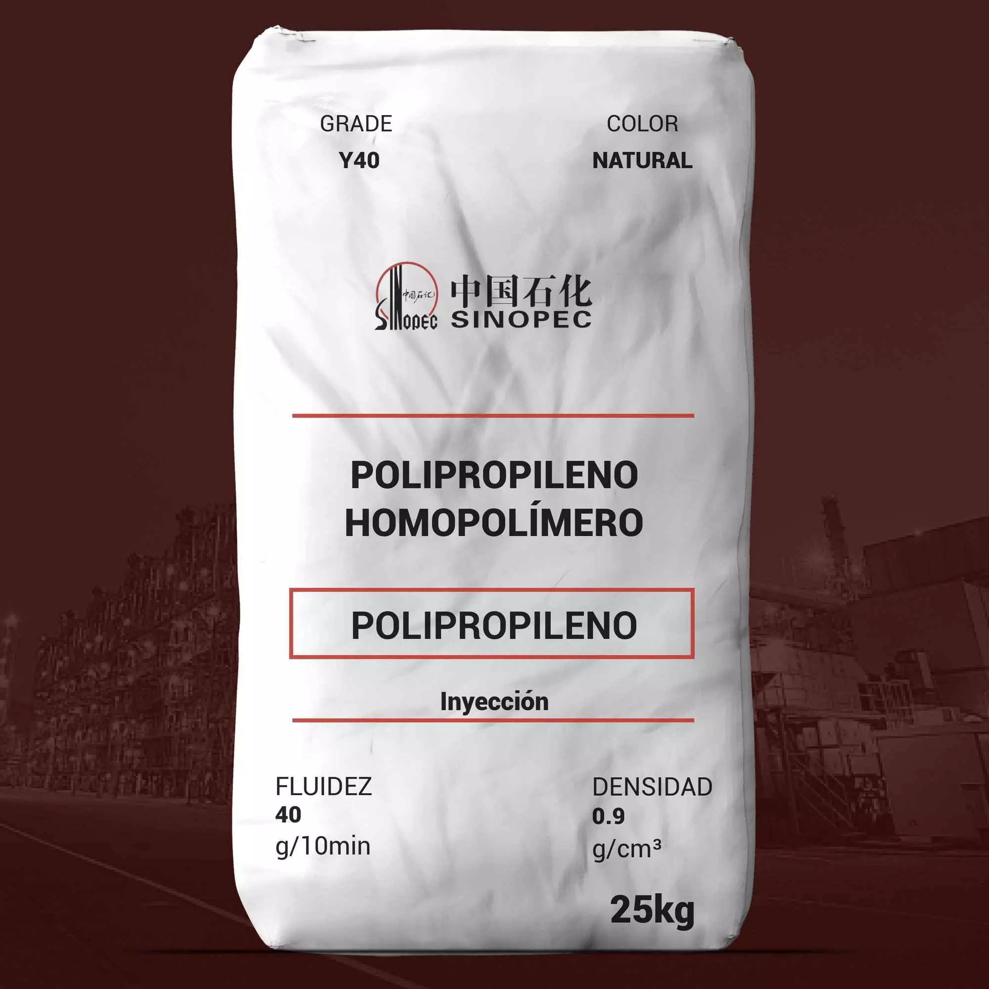 PP - HOPP - MFI40 - SINOPEC - PPH Y40 | Mercai